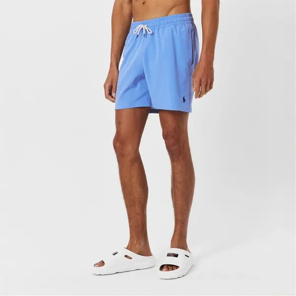 Polo Ralph Lauren Drawstring Waist Swim Shorts - Blue