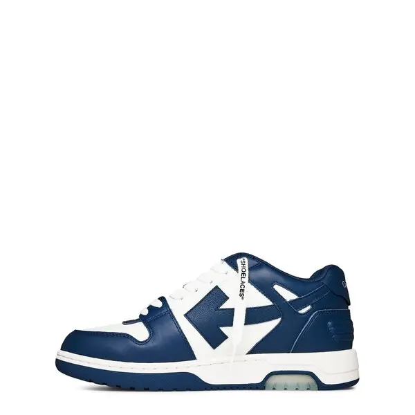 Off-White Round Toe Low-top Casual Shoes