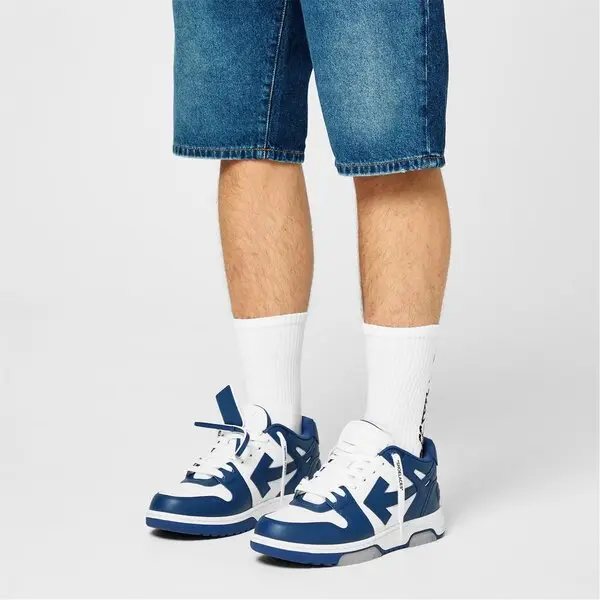 Off-White Round Toe Low-top Casual Shoes