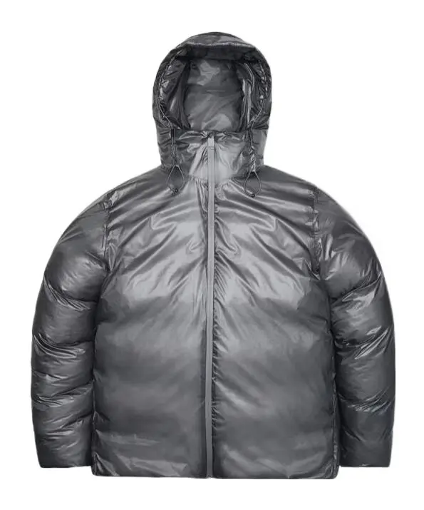 Rains Zip-up Hooded Down Jacket
