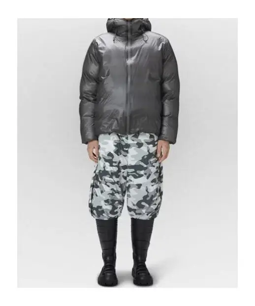 Rains Zip-up Hooded Down Jacket