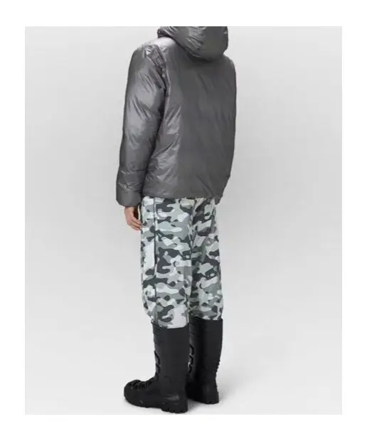Rains Zip-up Hooded Down Jacket