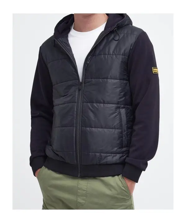 Barbour Track Quilted Sweatshirt