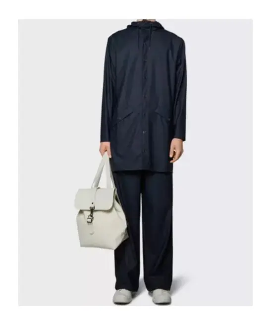 Rains Long-sleeved Hooded Raincoat