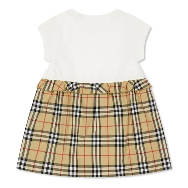 Burberry Check Panel Dress