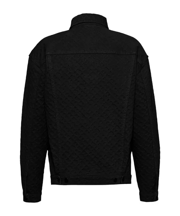 Hugo Boss Textured Jacket With Classic Collar