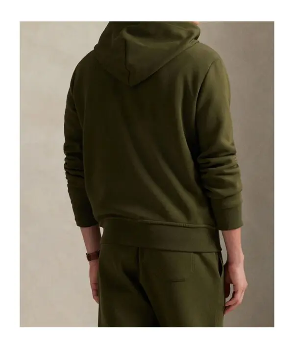Polo Ralph Lauren Technical Full Zip Logo Hoodie - Green