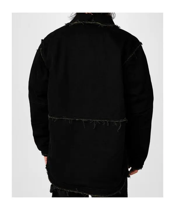Heron Preston Lapel Long Sleeve Casual Jacket