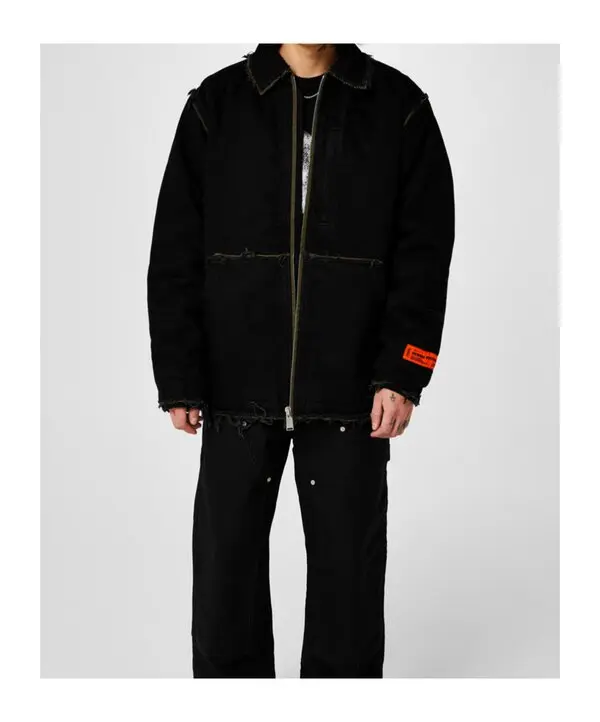 Heron Preston Lapel Long Sleeve Casual Jacket