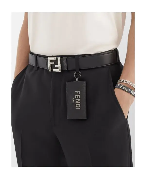 Fendi Ff Motif Reversible Buckle Belt