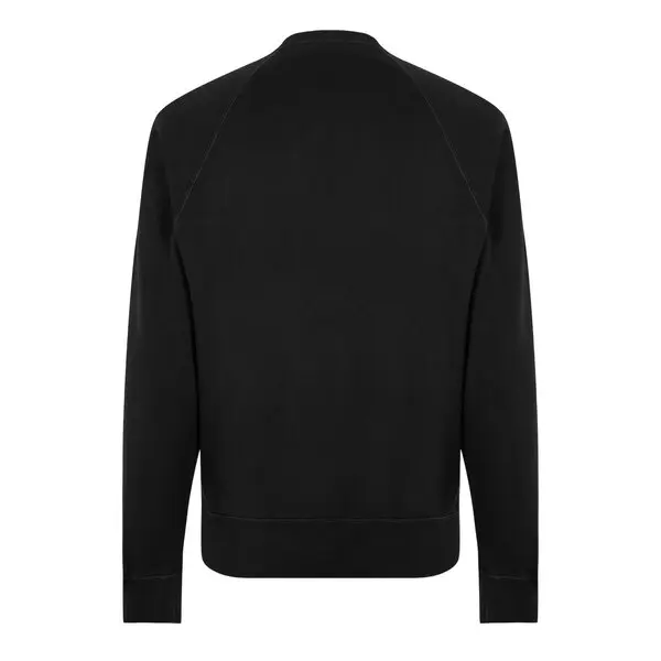 TOM FORD Plain Cotton Crew Sweatshirt
