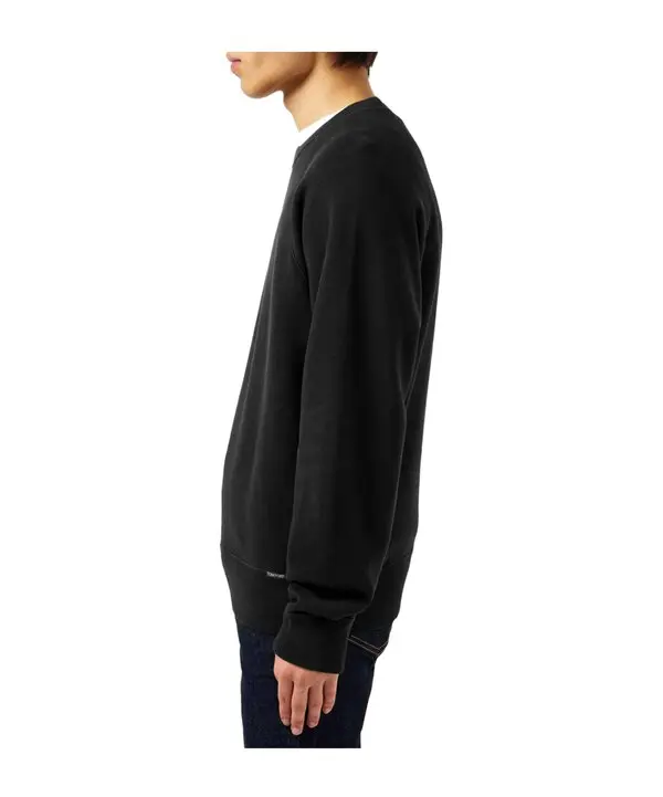 TOM FORD Plain Cotton Crew Sweatshirt