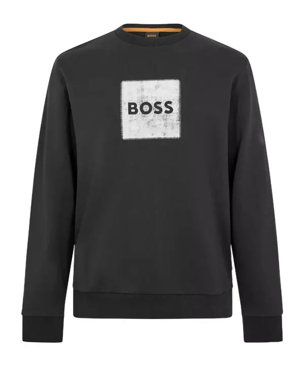 Hugo Boss Stitch Crew Crew Sweatshirt