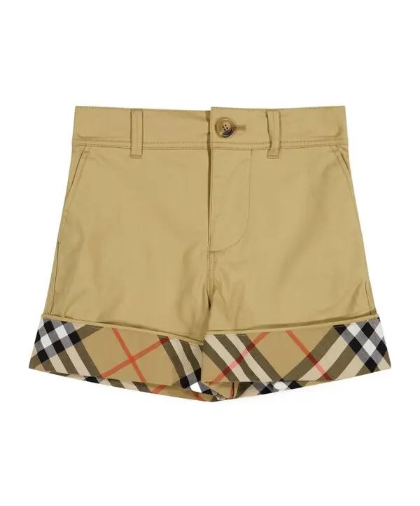 Burberry Beige Cotton Shorts