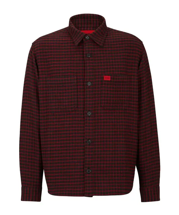 Hugo Boss Loose Checked Shirt