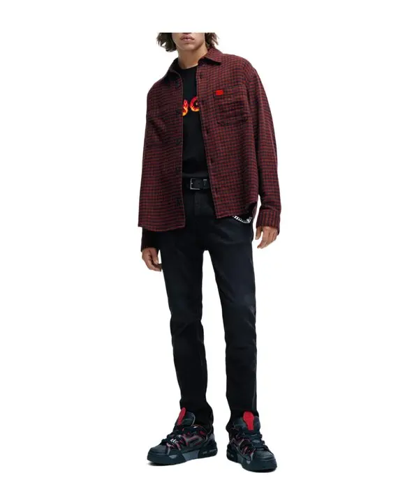 Hugo Boss Loose Checked Shirt