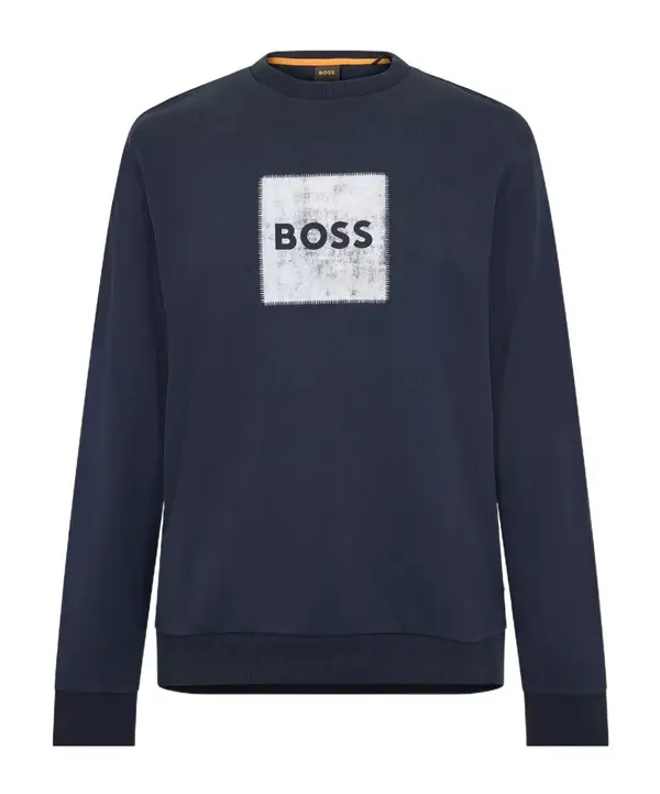 Hugo Boss Stitch Crew Crew Sweatshirt