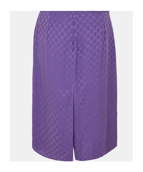 Gucci Mysterious Purple Versatile Half Skirt