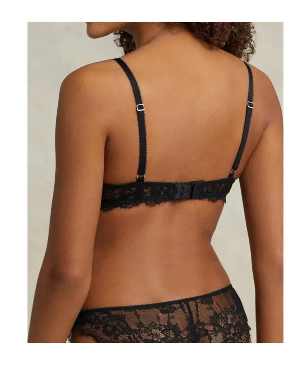 Ralph Lauren Lace Demi-cup Bra