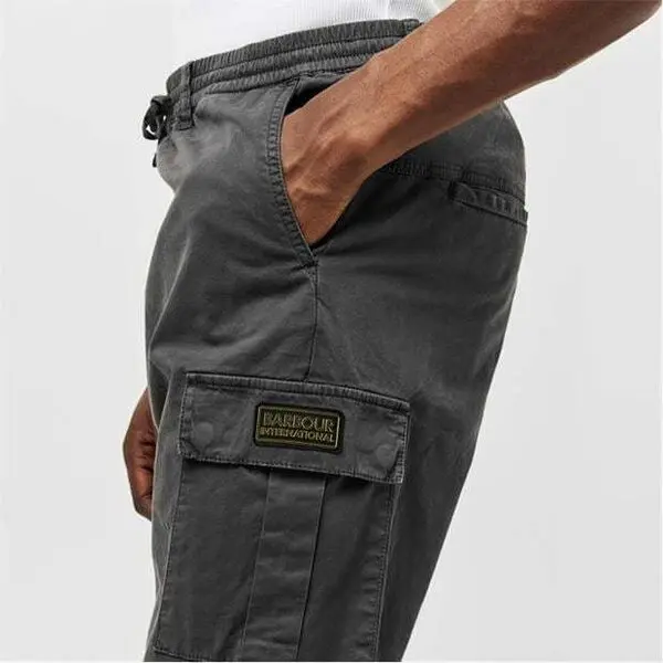 Barbour Cargo Trousers With Elasticated Waistband