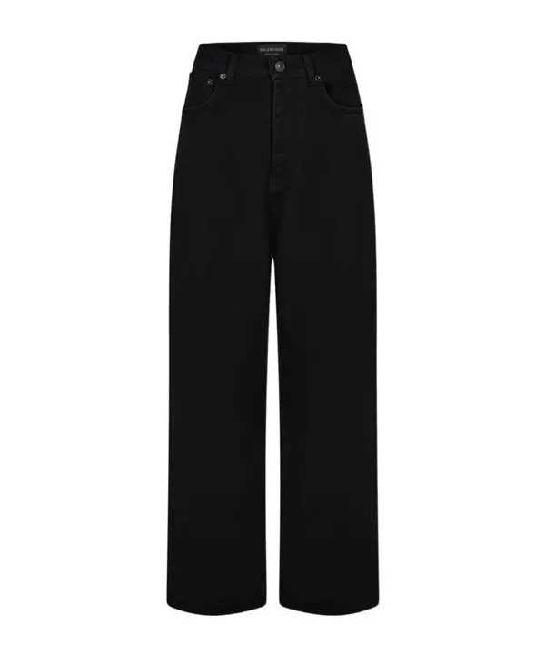 Balenciaga Wide-leg Denim Trousers