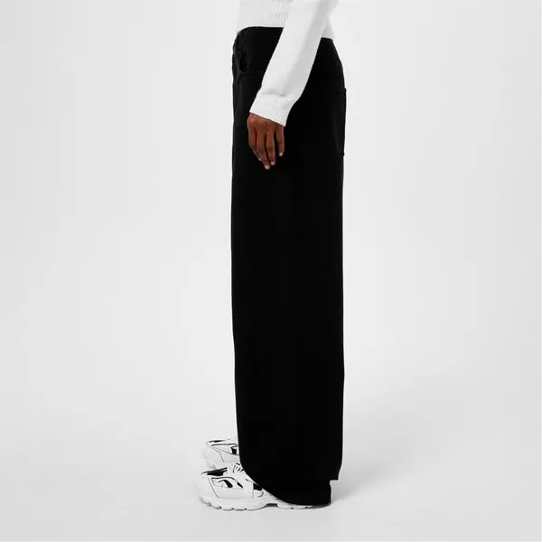 Balenciaga Wide-leg Denim Trousers