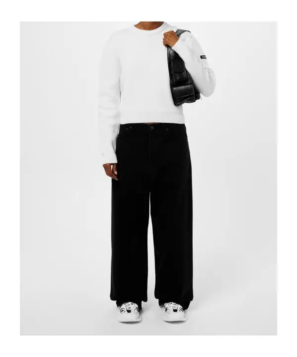 Balenciaga Wide-leg Denim Trousers