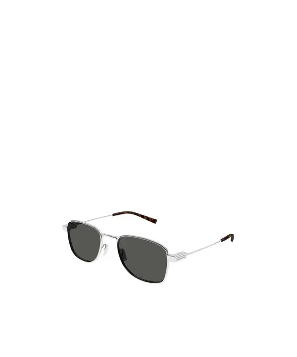 Saint Laurent Logo Framed Sunglasses - Black