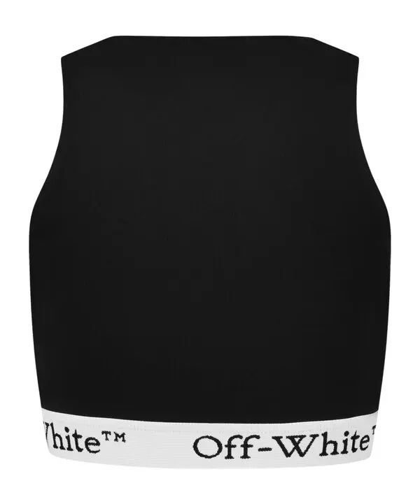 Off-White Zip Up Sports Vest