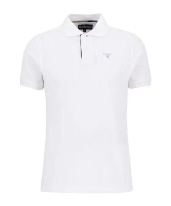 Barbour Tartan Pique Polo Shirt
