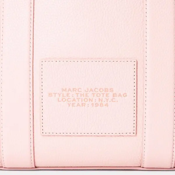 Marc Jacobs Medium Leather Tote Bag - Pink
