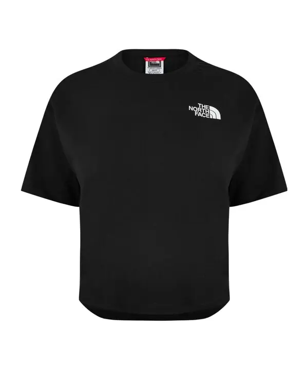 The North Face Cropped Cotton T-shirt - Black