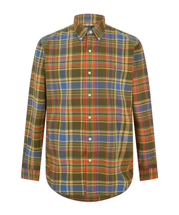 Polo Ralph Lauren Check Long Sleeve Shirt - Green