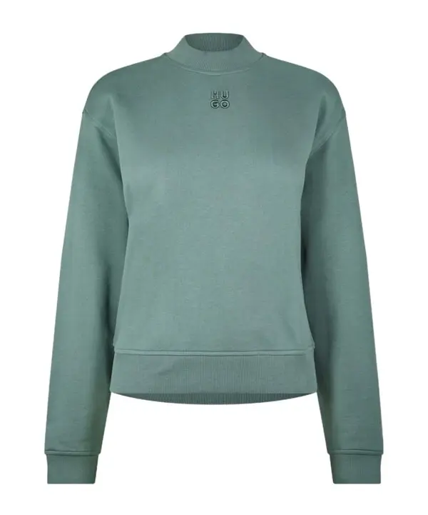 Hugo Boss Mock-neck Sweatshirt - Green