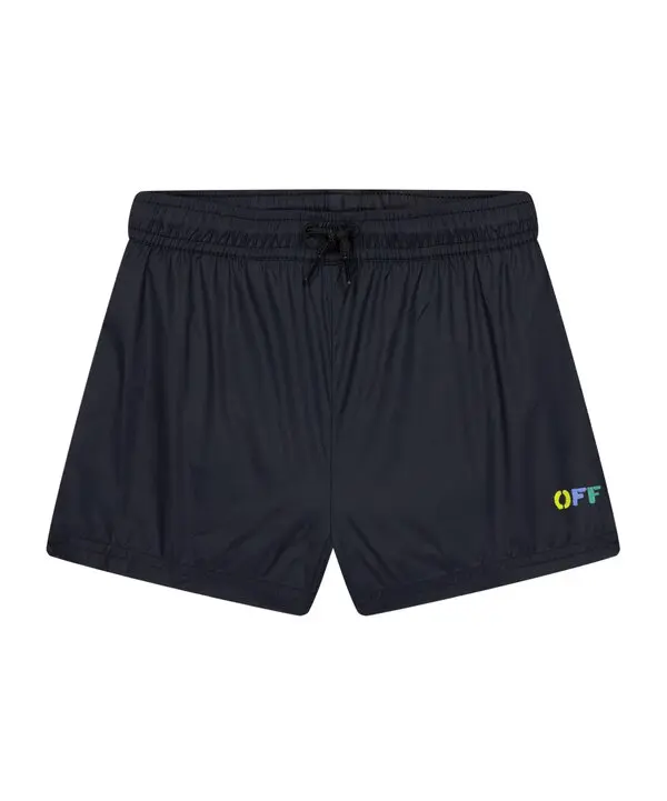 Off-White Logo Detail Swim Shorts