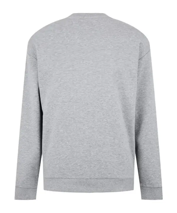 Hugo Boss Crew Neck Sweatshirt With Logo Detail - Gray