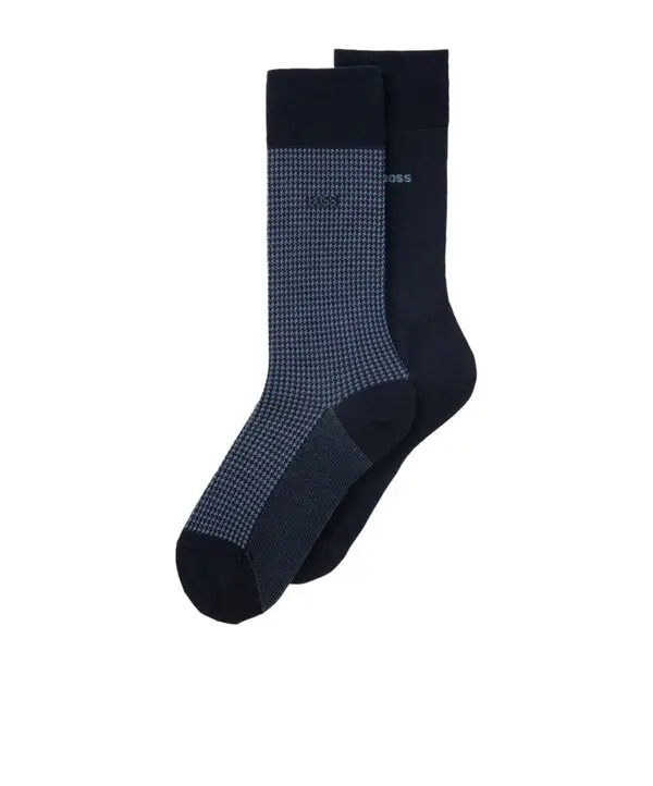 Hugo Boss Color-blocked Socks