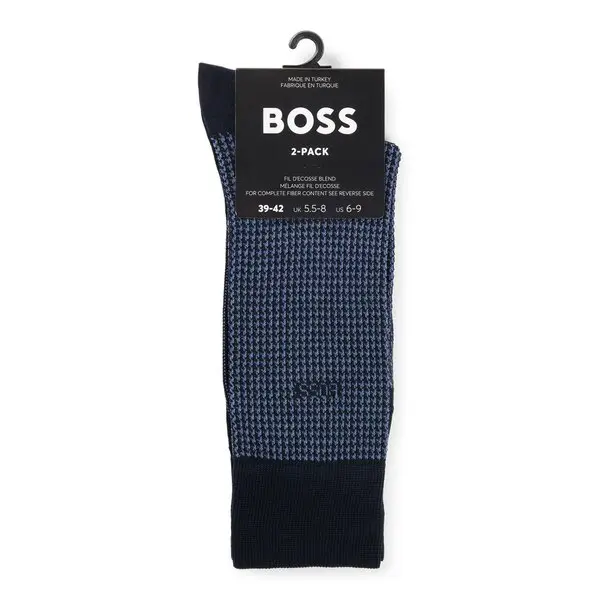 Hugo Boss Color-blocked Socks