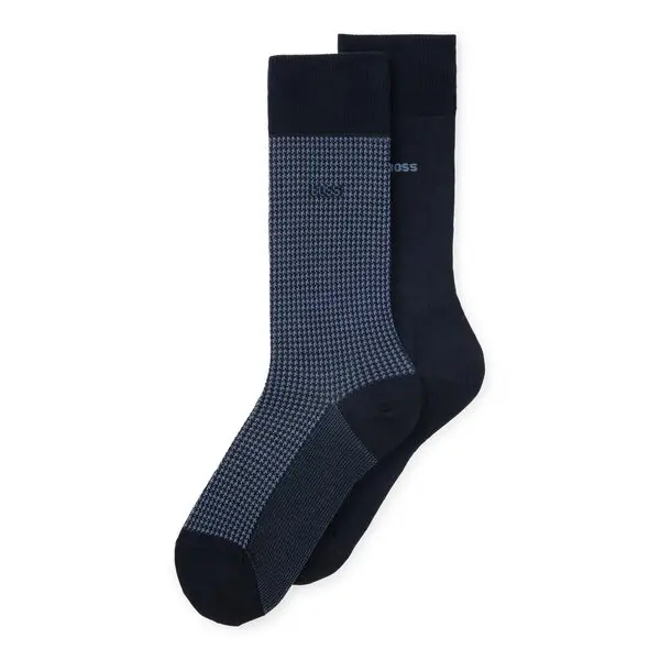 Hugo Boss Color-blocked Socks