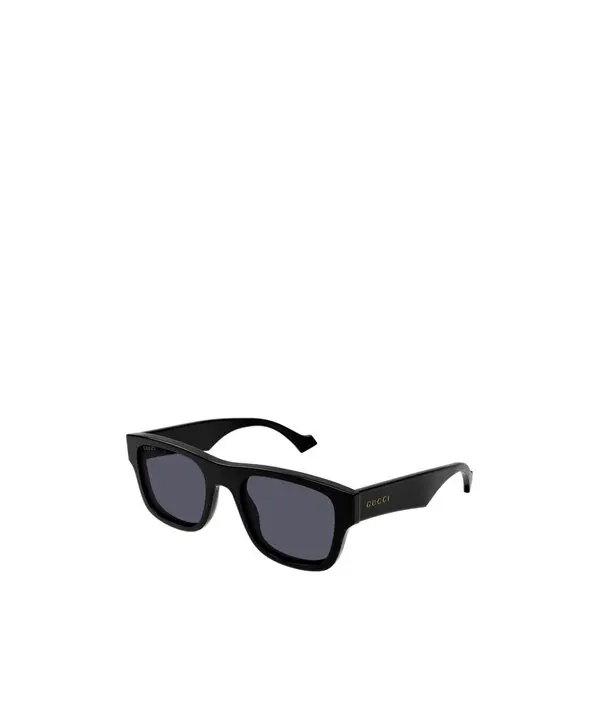 Gucci Square Sunglasses With Branded Temples