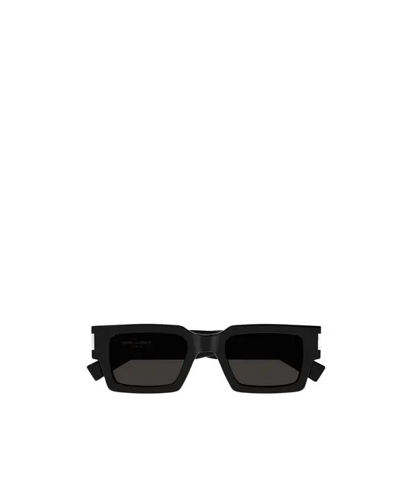 Saint Laurent Square Frame Sunglasses - Black