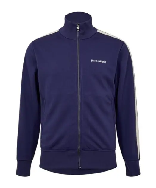 Palm Angels Classic Track Jacket With Logo Detail