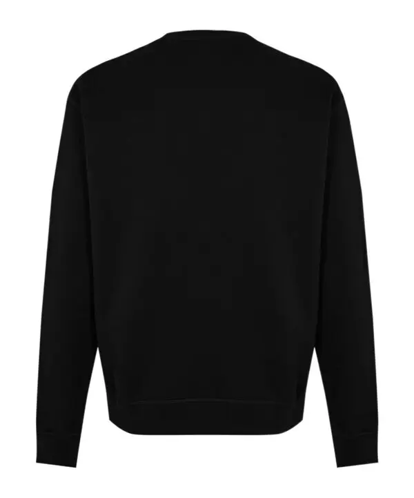 Dsquared2 Logo Spray Cool Sweater - Black