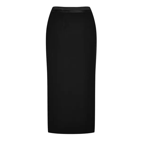 Emporio Armani Minimalist Solid Color Skirt