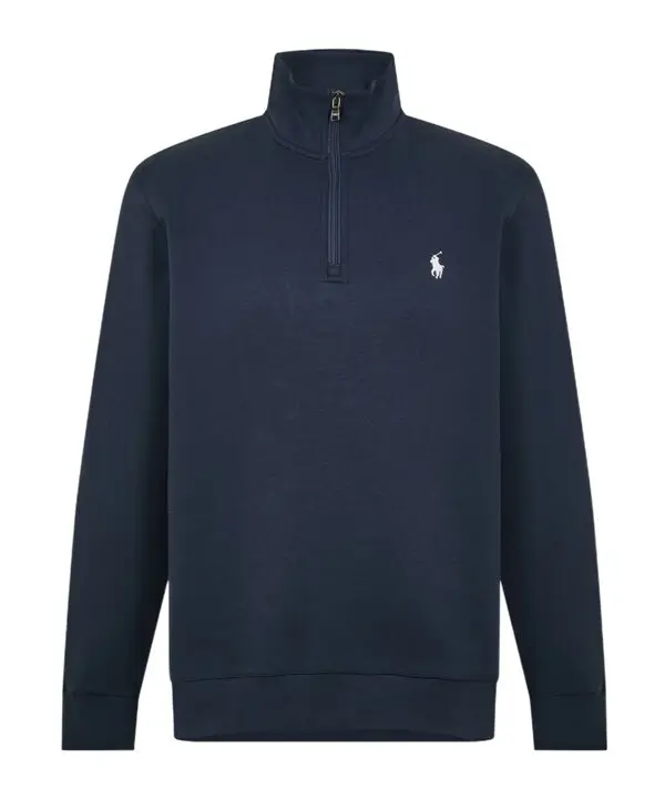 Polo Ralph Lauren Logo Zip-up Sweatshirt - Black