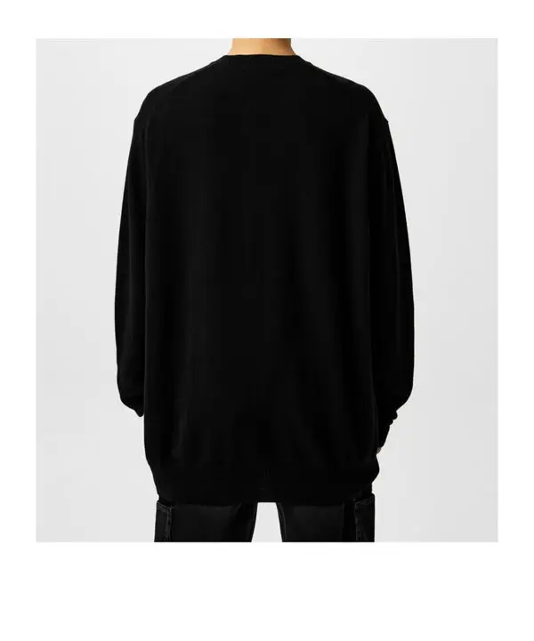 Comme Des Garçons Long Sleeve Crew Neck Sweater