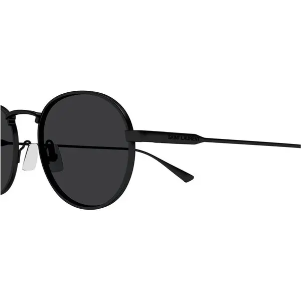 Saint Laurent Oval Frame Sunglasses - Black