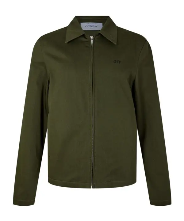 Off-White Arrows Zipped Overshirt