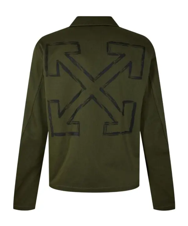 Off-White Arrows Zipped Overshirt