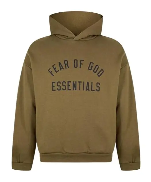 Fear Of God Logo Hooded Sweatshirt